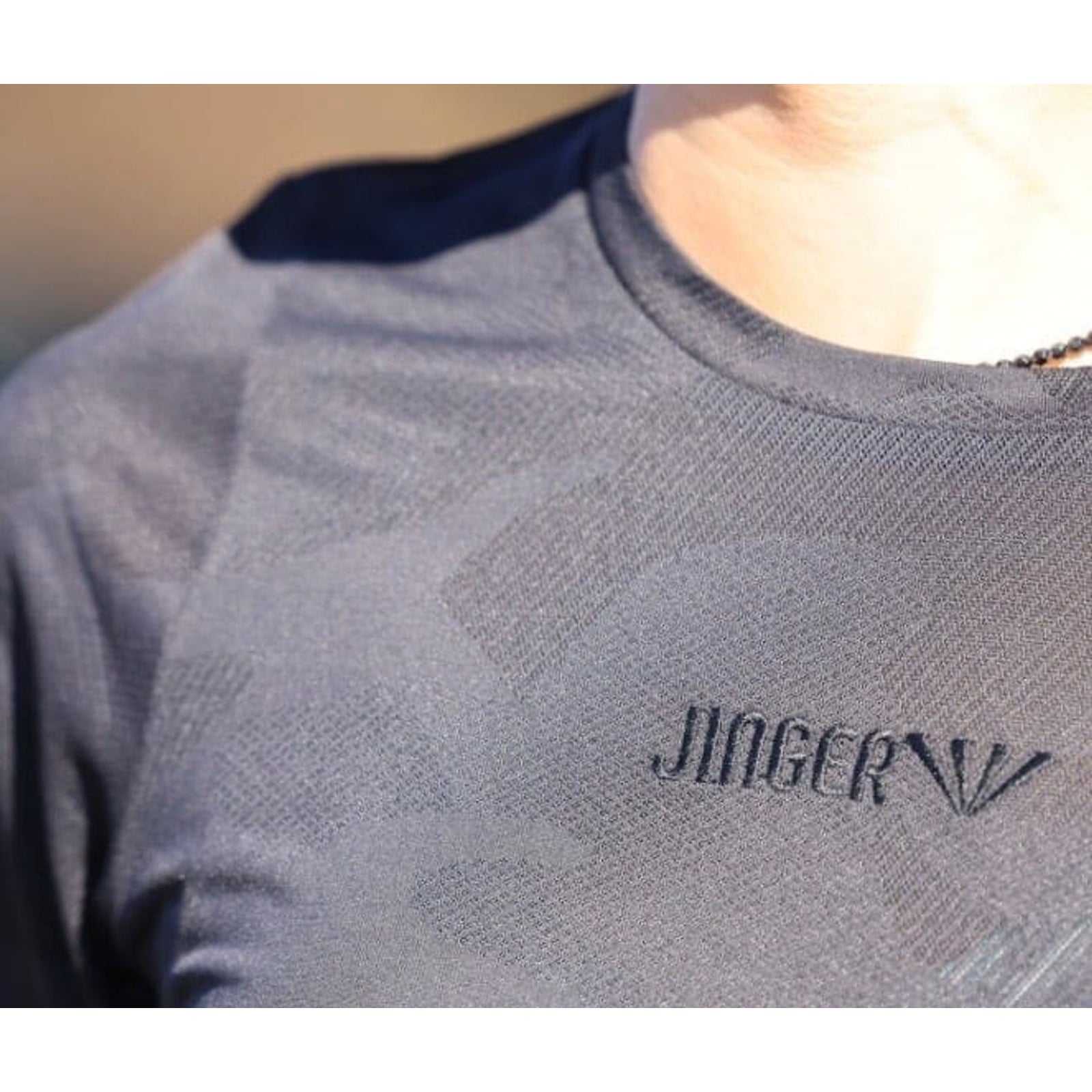 JINGER Unisex Running T-Shirt J-1050 - Hillmalaya