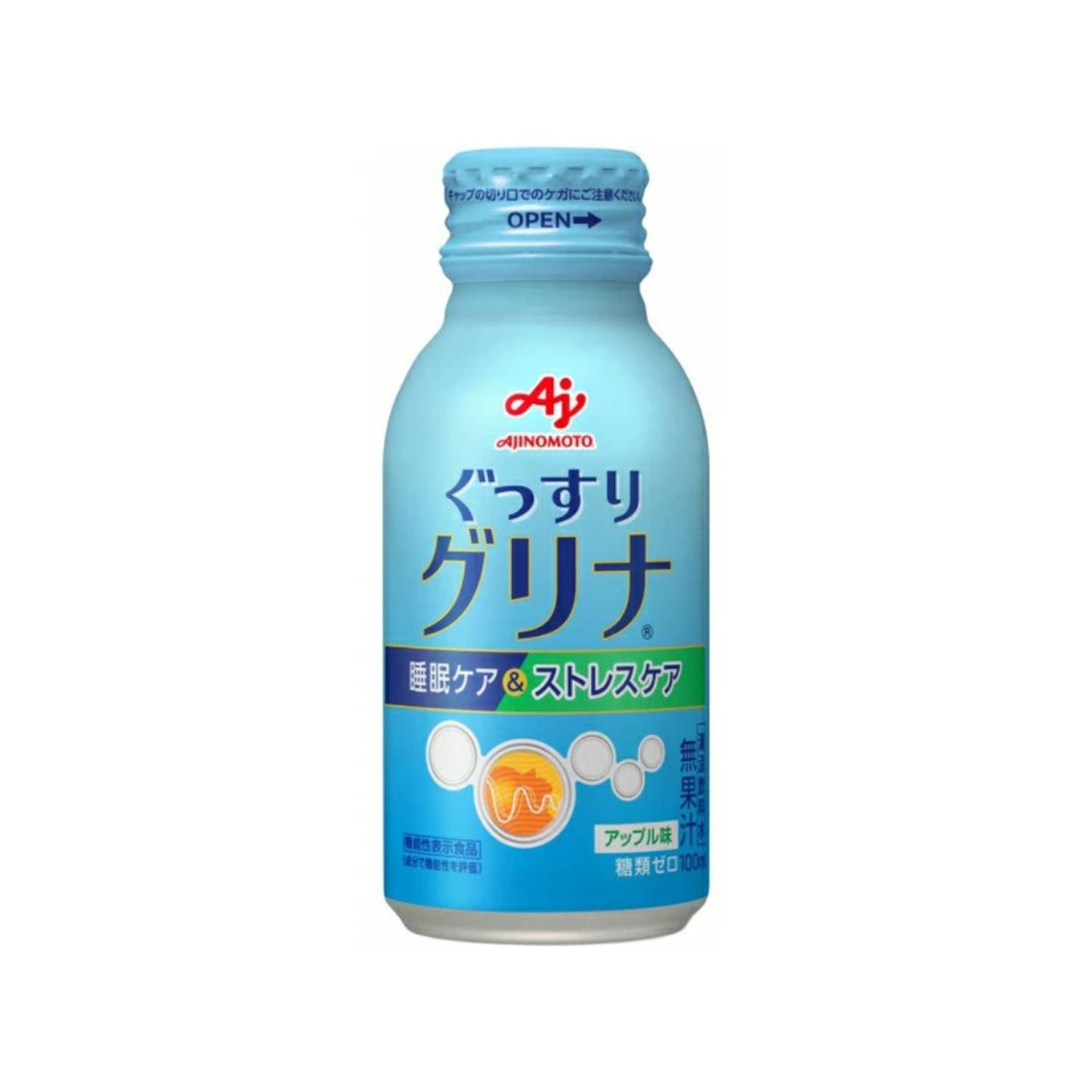 Ajinomoto Glyna Drink For Sleep & Stress 100ml 6P - Hillmalaya