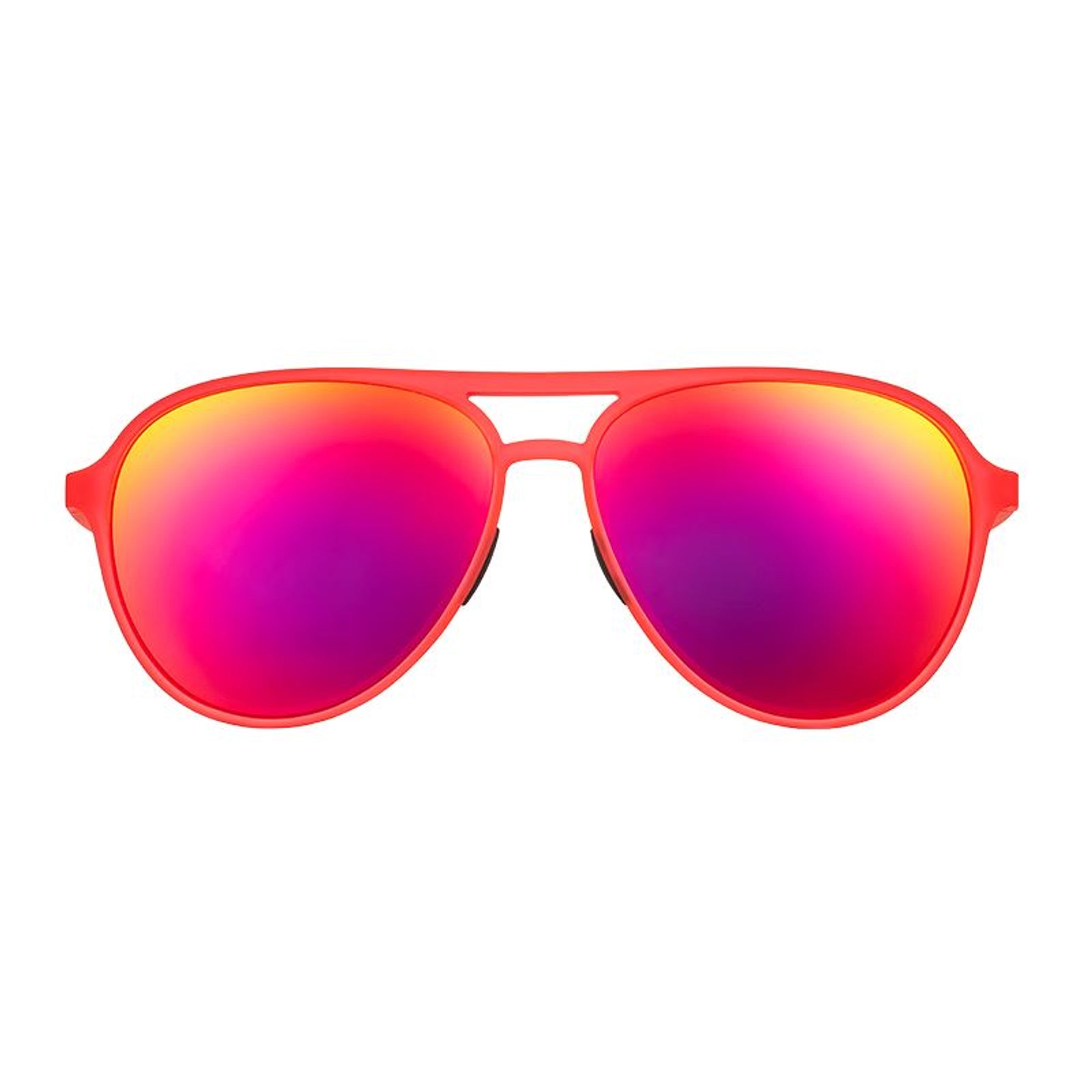 goodr MACH G - Sports Sunglasses - Captain Blunt's Red-Eye - Hillmalaya