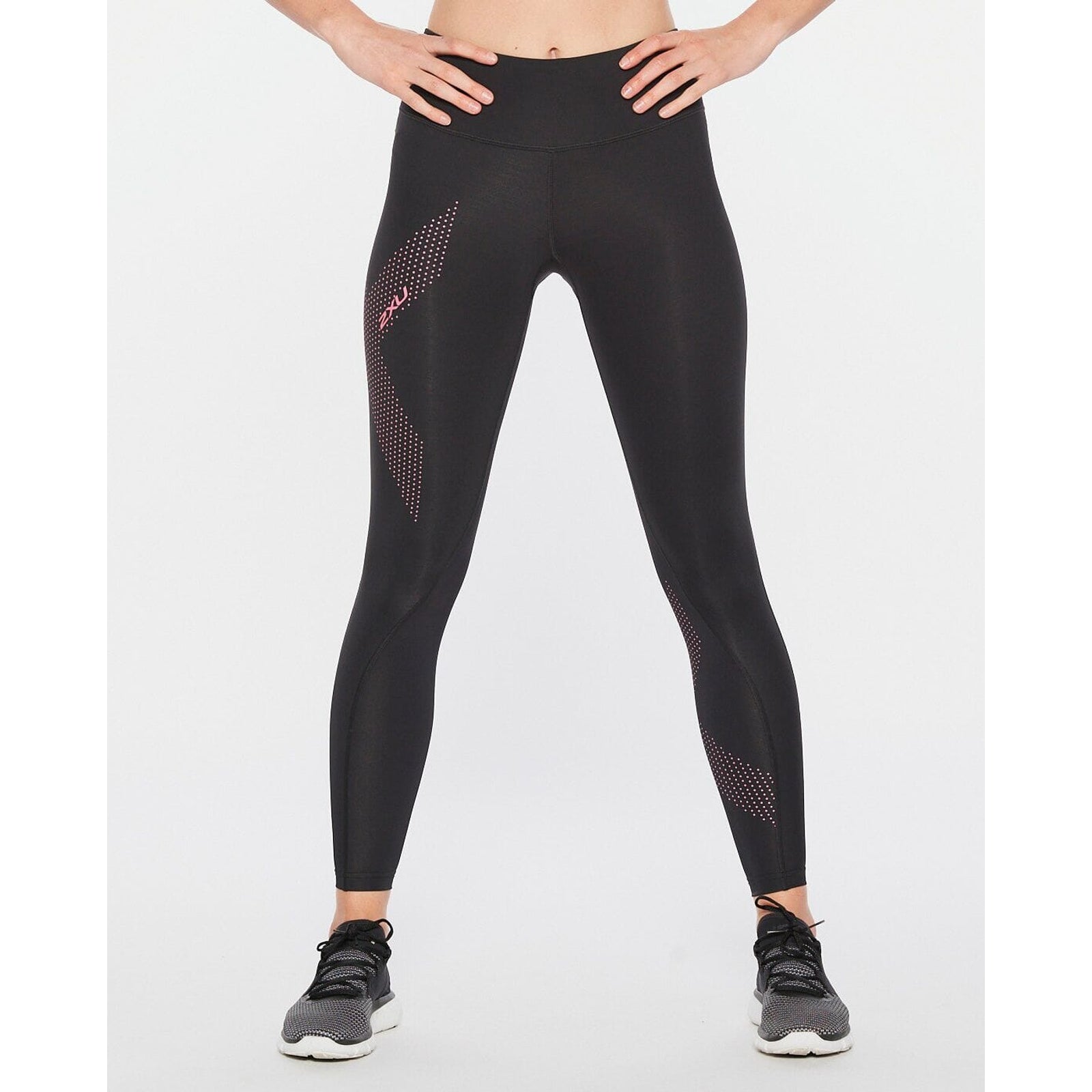 2XU Women's Motion Mid-Rise Compression Tights WA2864B - Hillmalaya